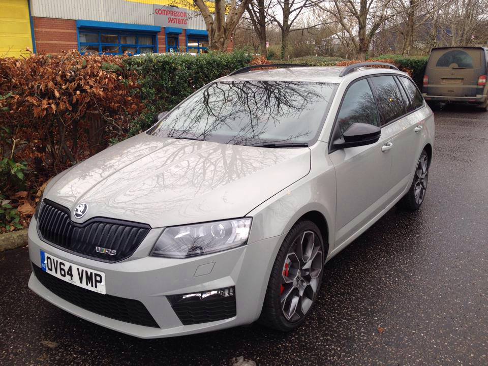 My Meteor Grey DSG Estate - Octavia MK III 2013-Present - BRISKODA