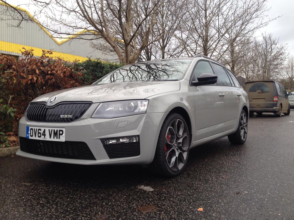 My Meteor Grey DSG Estate - Octavia MK III 2013-Present - BRISKODA