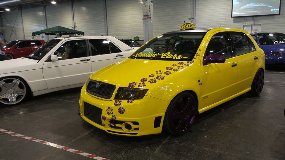 Hawaii Flower Taxi in hungarian Aut? Motor ?s Tuning Show 2014 - Fabia ...