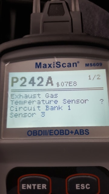 Skoda Fabia 2010 Fault Code P242a - Fabia Technical - BRISKODA