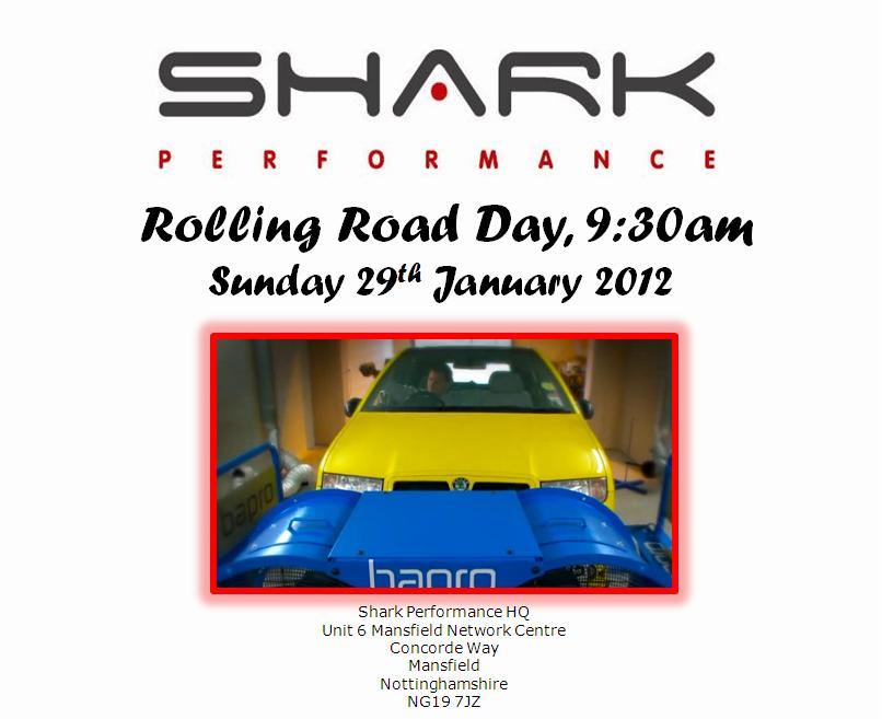 Shark Performance Rolling Road Day - archive - BRISKODA