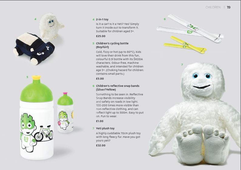 Did anyone get a free cuddly Yeti with their car? - Skoda Yeti - BRISKODA