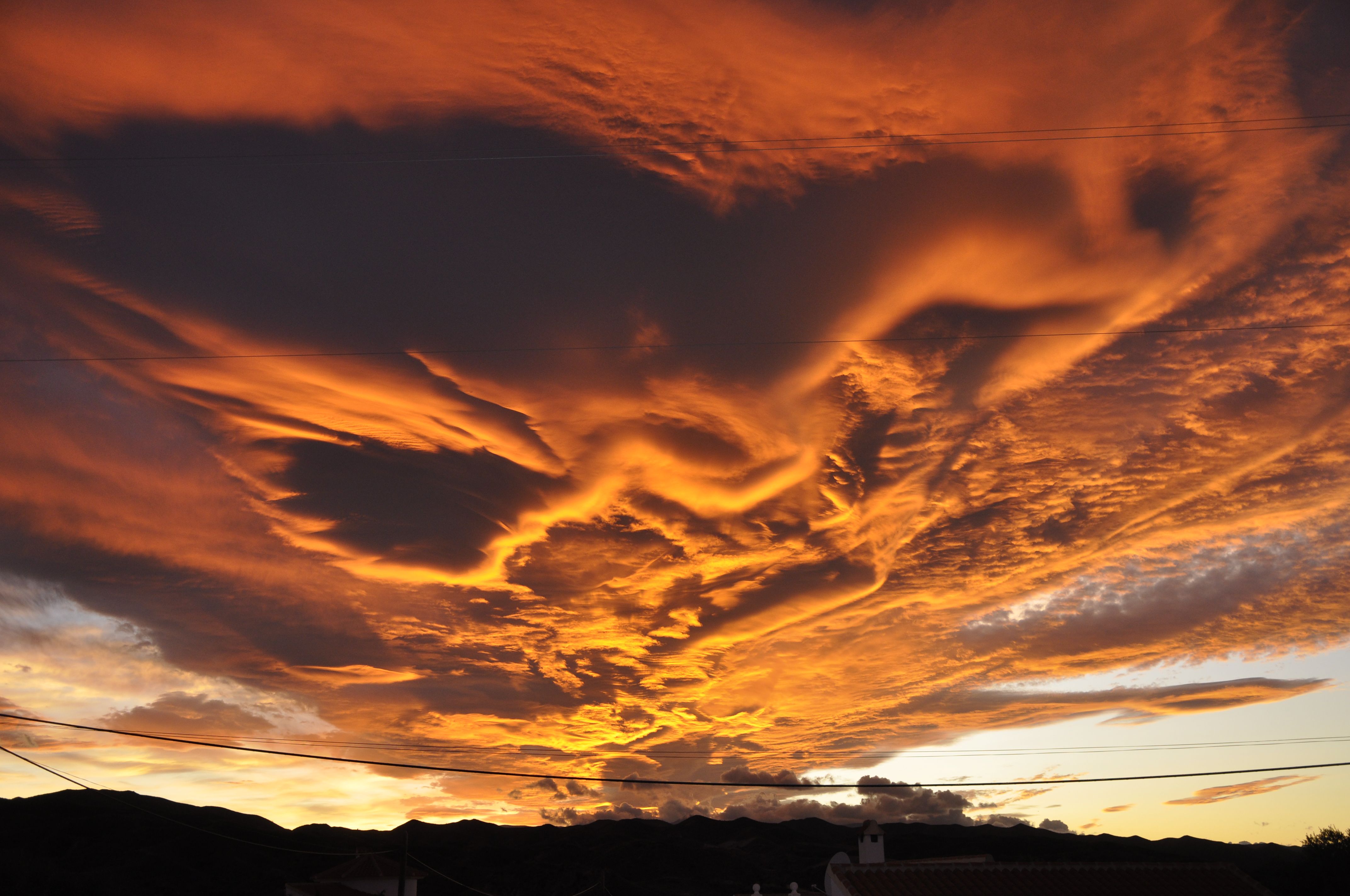 Scary Sunset - Photography and Photoshop - BRISKODA