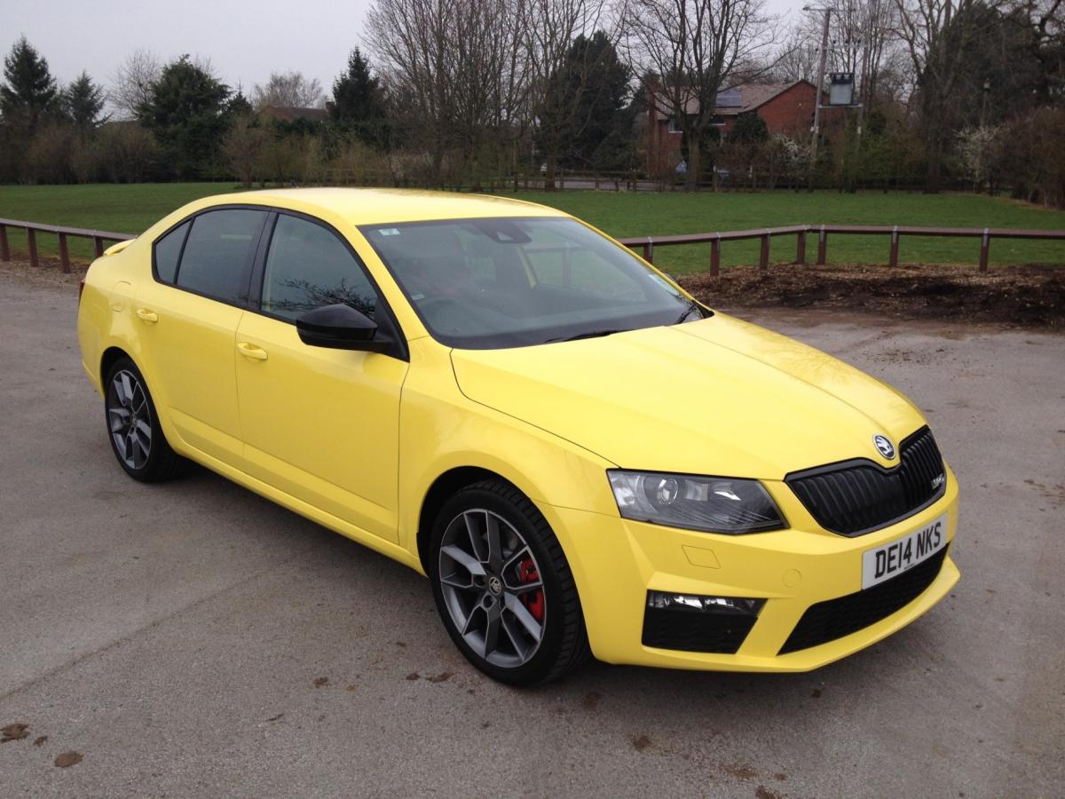 It's Here ! Sprint Yellow Octavia vRS - Skoda Octavia Mk3 (2013 - 2020 ...
