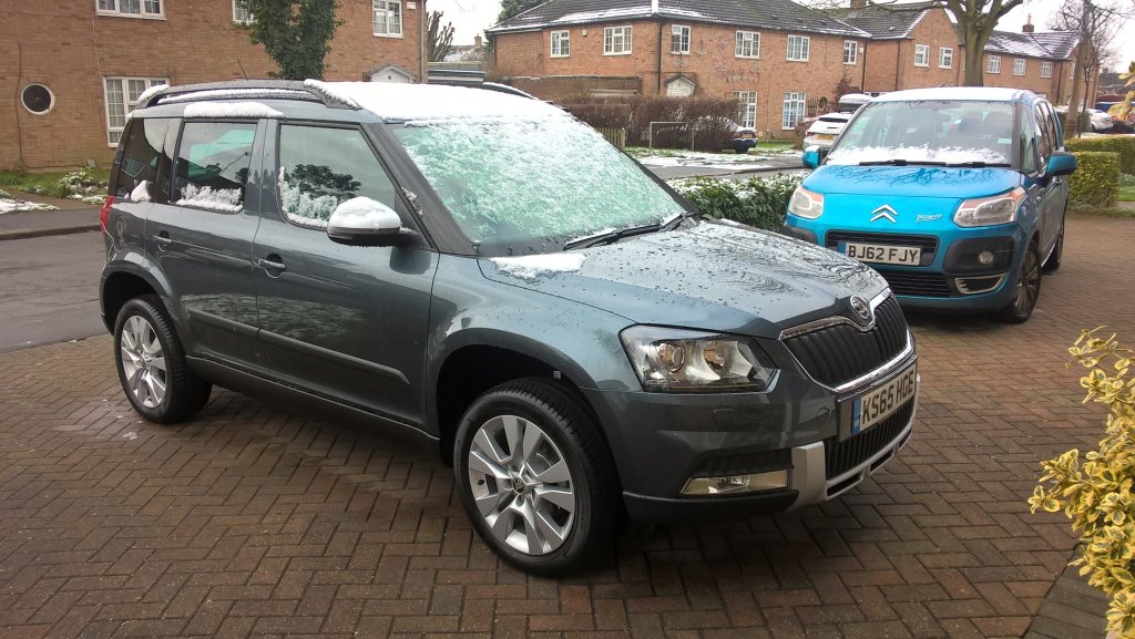 Business Grey Yeti - Skoda Yeti - BRISKODA