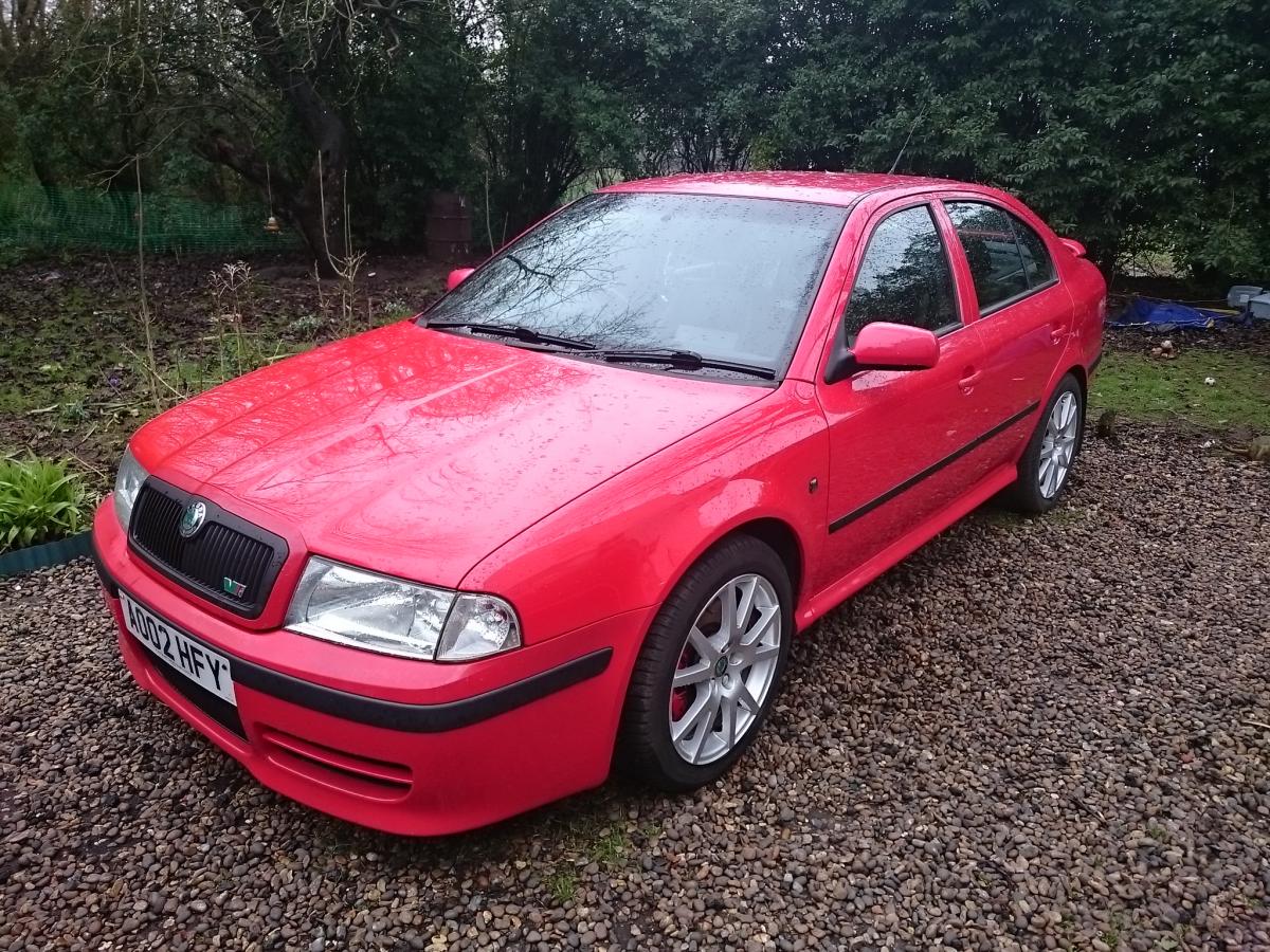 2002 red skoda octavia vrs £1500 - Cars For Sale - BRISKODA