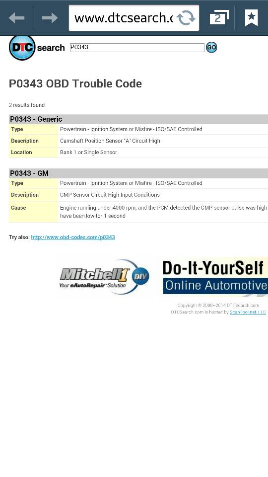 Error code - Skoda Octavia Mk1 (1996-2004) - BRISKODA