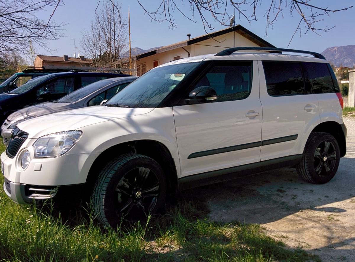 Anyone with Yeti on Black/Gray Alloy Wheels? - Skoda Yeti - BRISKODA