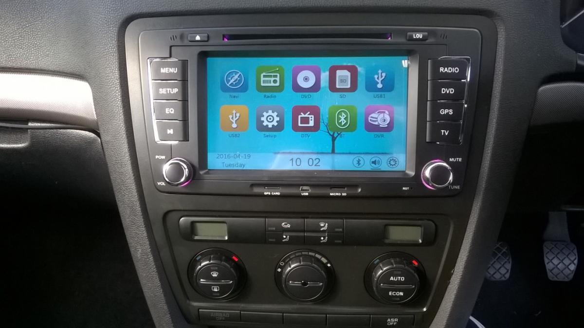 New car radio - Skoda Octavia Mk2 (2004 - 2013) - BRISKODA