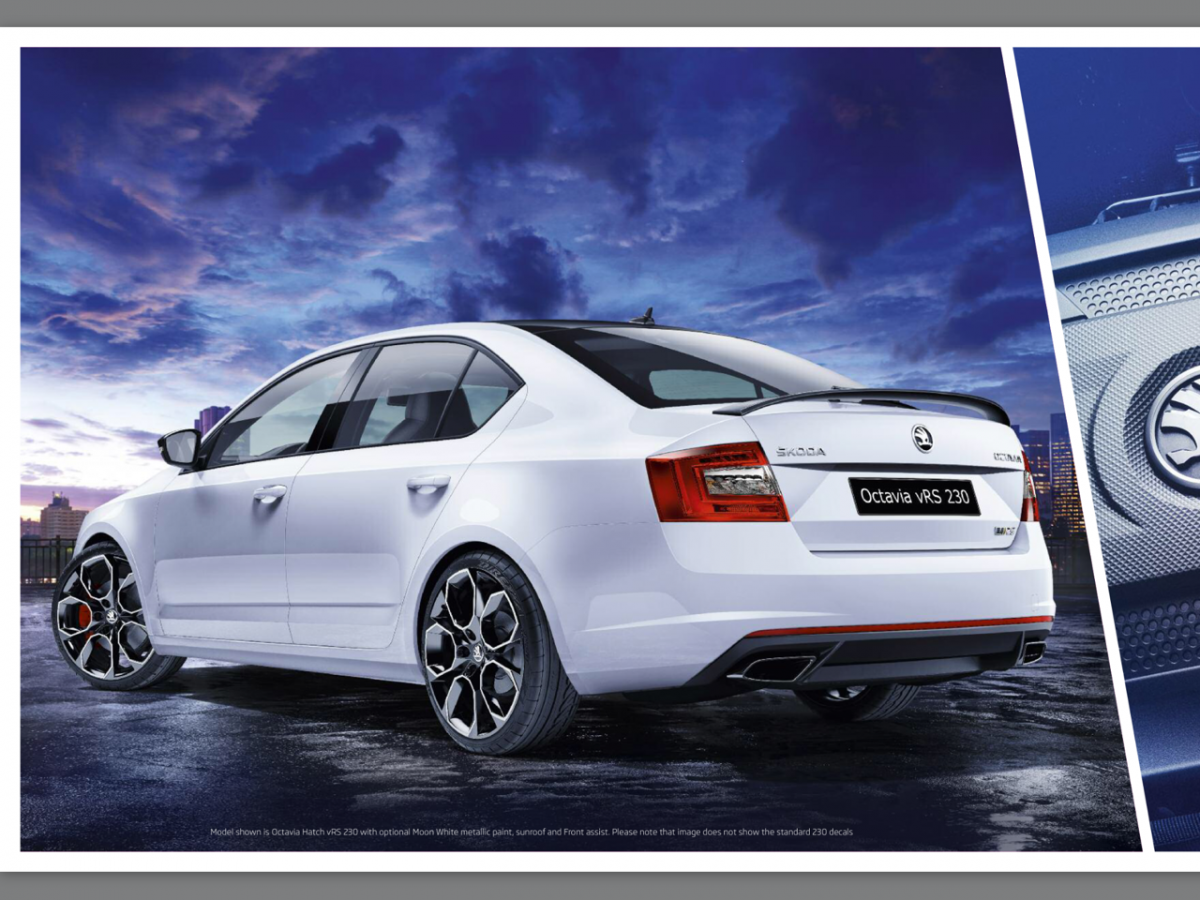 Black Spoiler on a 230 Vrs............................ - Skoda Octavia ...