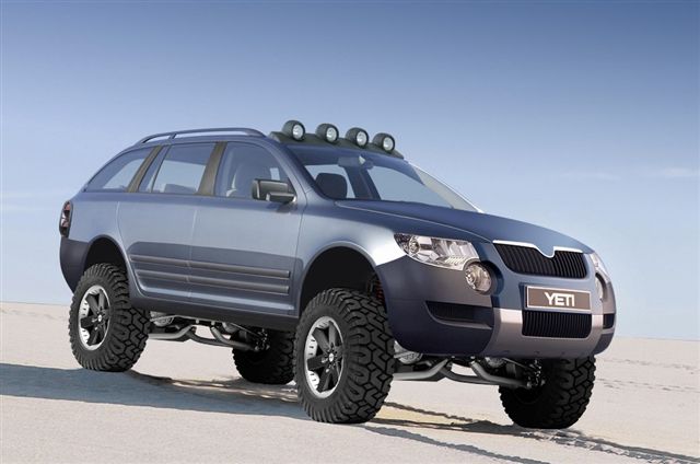 Yeti Facelift pics at AE - Skoda Yeti - BRISKODA