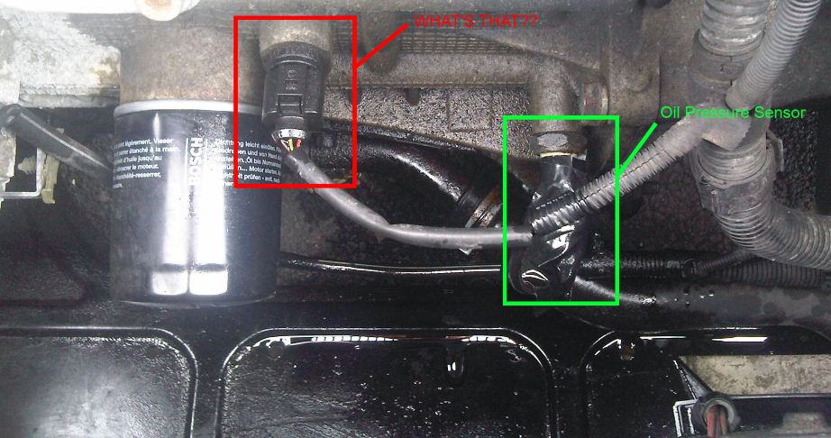What is this thingy beside the oil sensor? - Skoda Fabia Mk1 (1999-2007 ...