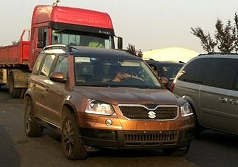 Yeti facelift spy photos - Skoda Yeti - BRISKODA