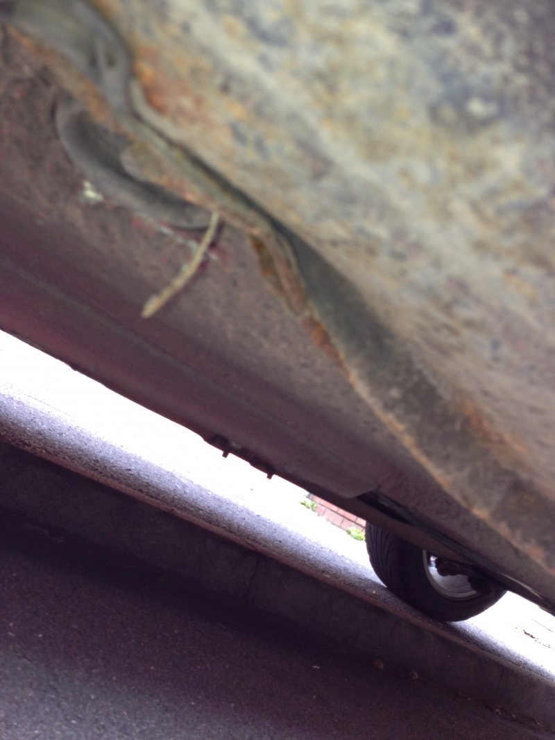 sill damage on both side (see pics) - Skoda Octavia Mk1 (1996-2004 ...