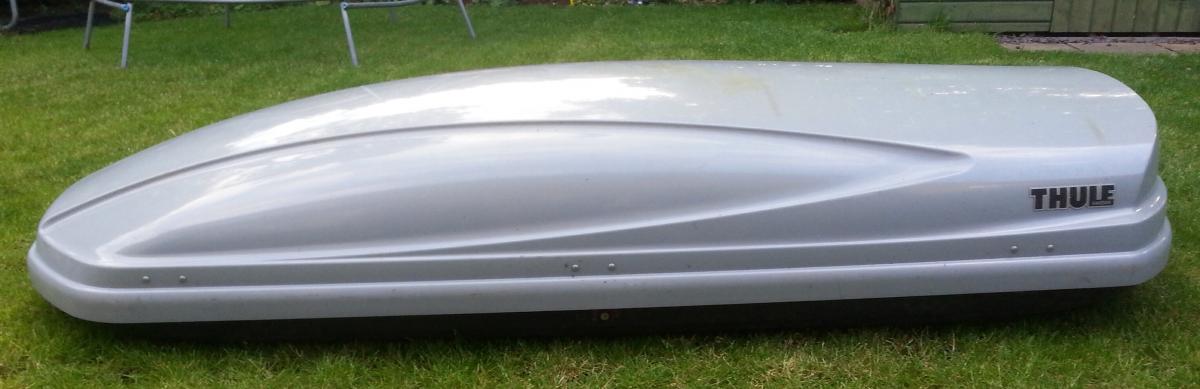 Now SOLD. Thule 600 litre roof box - Parts For Sale - BRISKODA