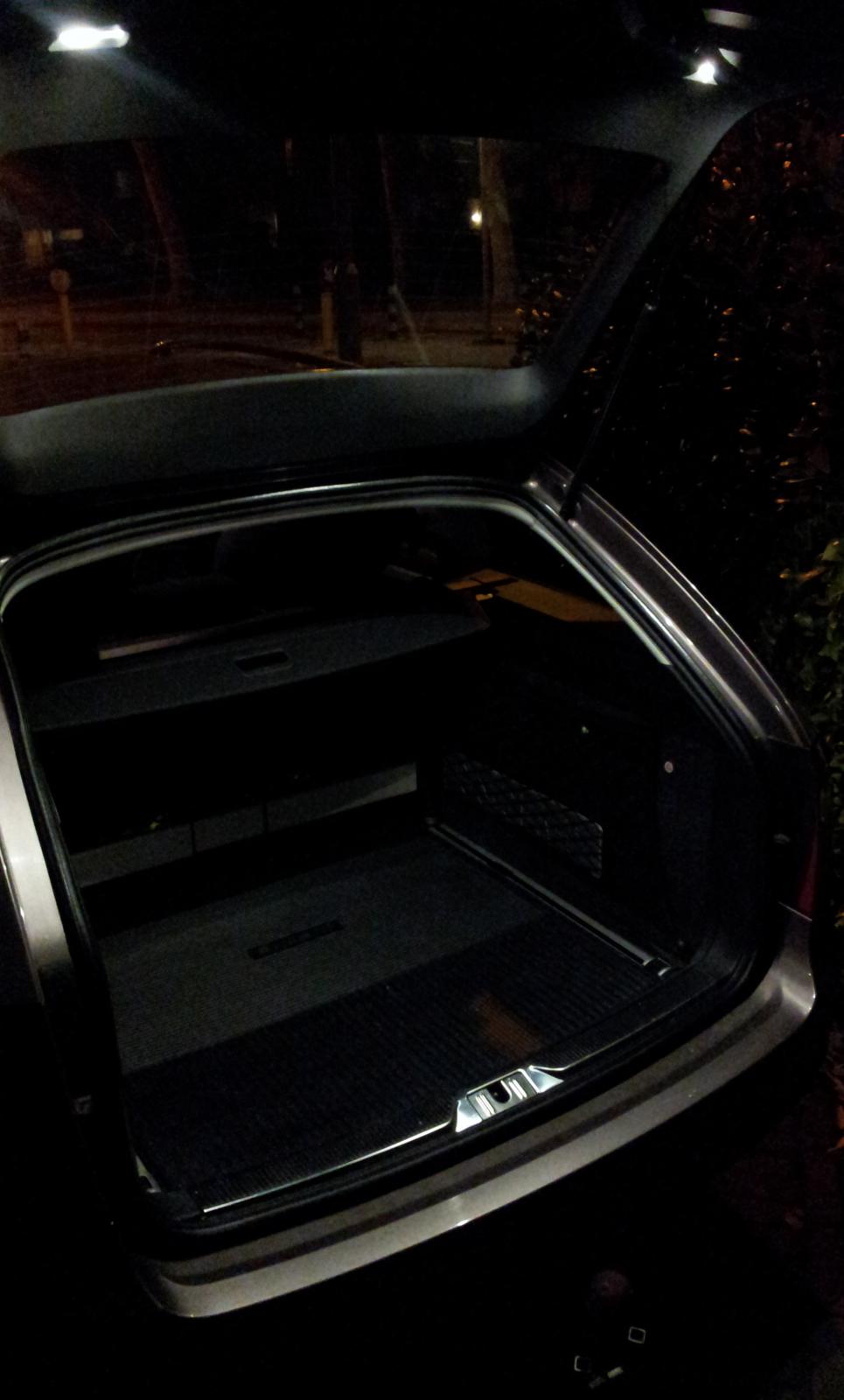 LED upgrade to boot lighting - Skoda Superb Mk2 (2008-2015) - BRISKODA