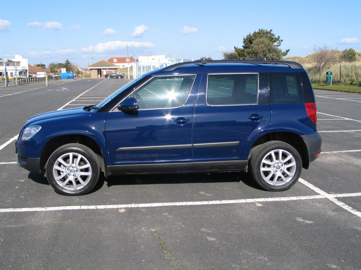 Pacific blue - Skoda Yeti - BRISKODA