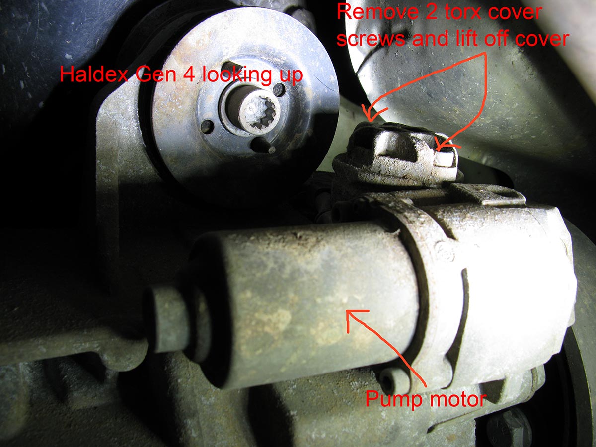 Haldex Clutch Pump - Page 3 - Skoda Yeti Guides - BRISKODA
