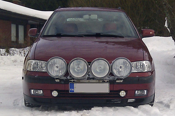 Hella Ralley 3003 extra lights - Skoda Octavia Mk3 (2013 - 2020) - BRISKODA