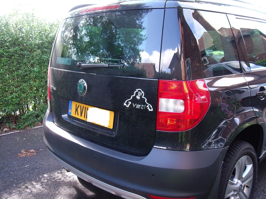 Yeti SMOC Badge Ordering Details - Skoda Yeti - BRISKODA