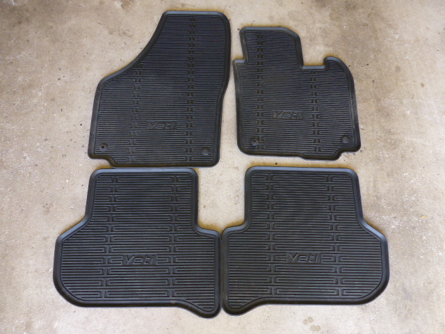 Yeti Rubber Mats - SOLD - Parts For Sale - BRISKODA