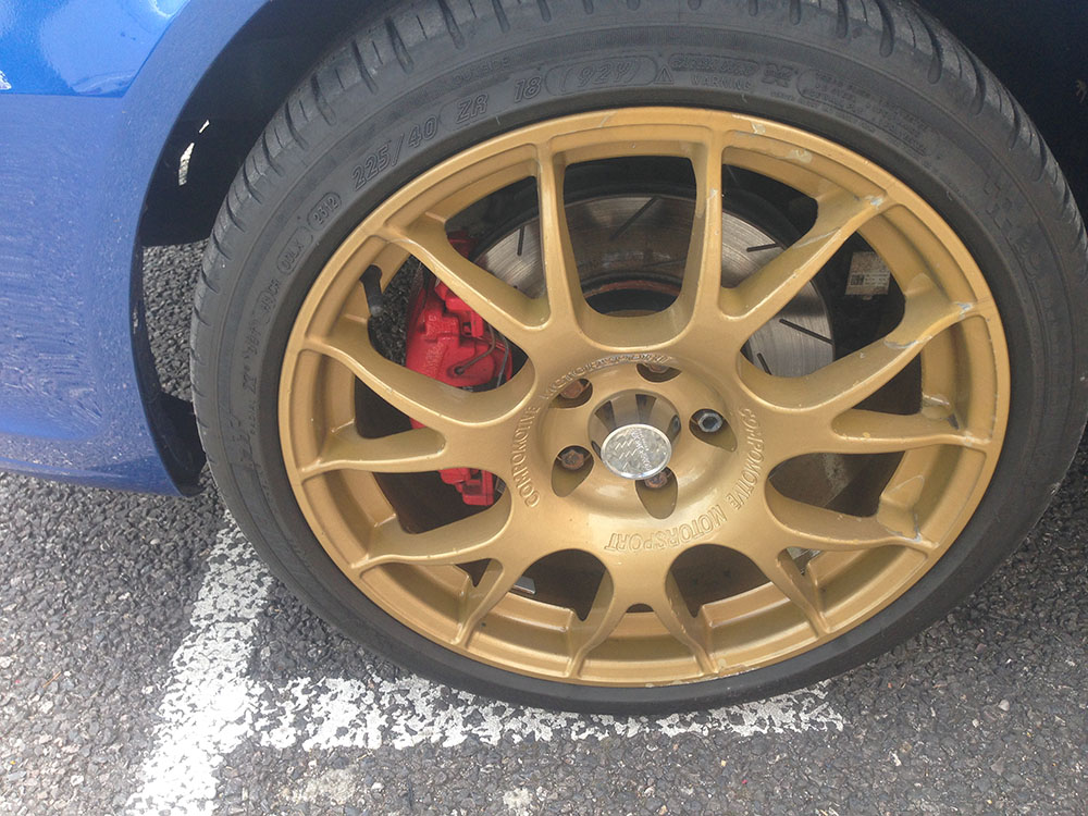 Compomotive CXT 1880s Gold Wheels - Wheels & Tyres For Sale - BRISKODA