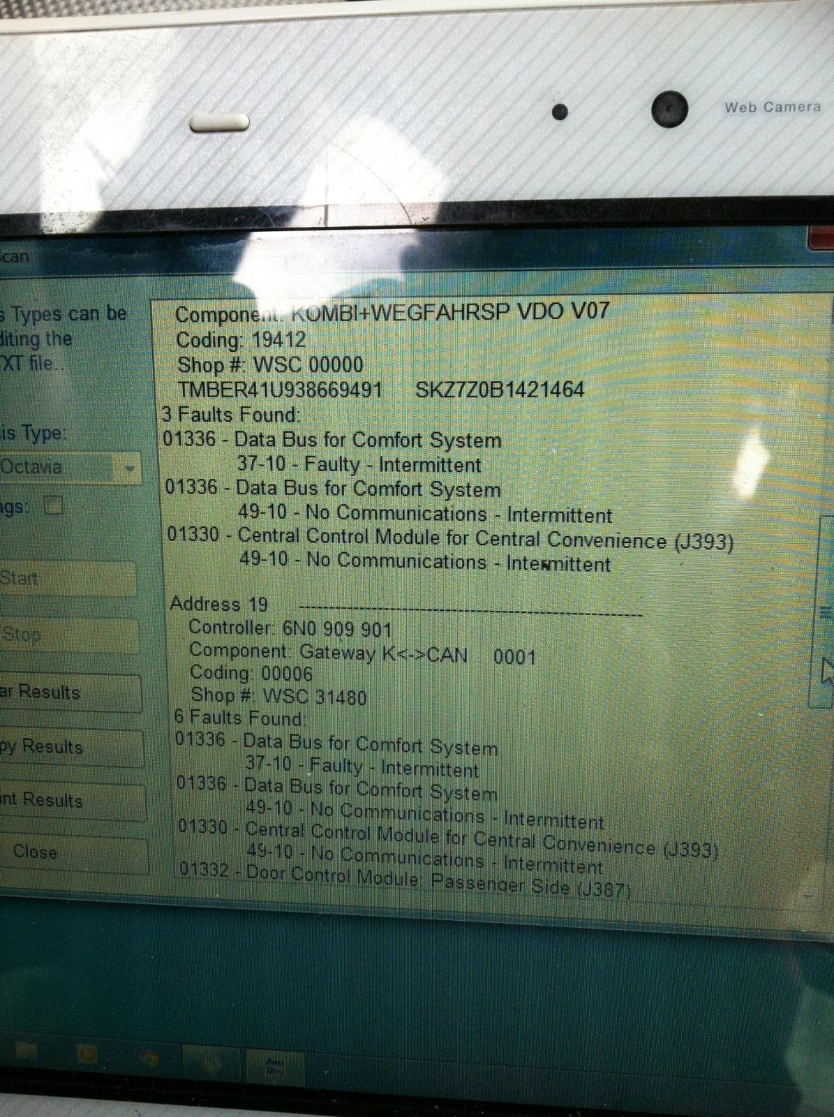 Fault codes help - Skoda Octavia Mk1 (1996-2004) - BRISKODA