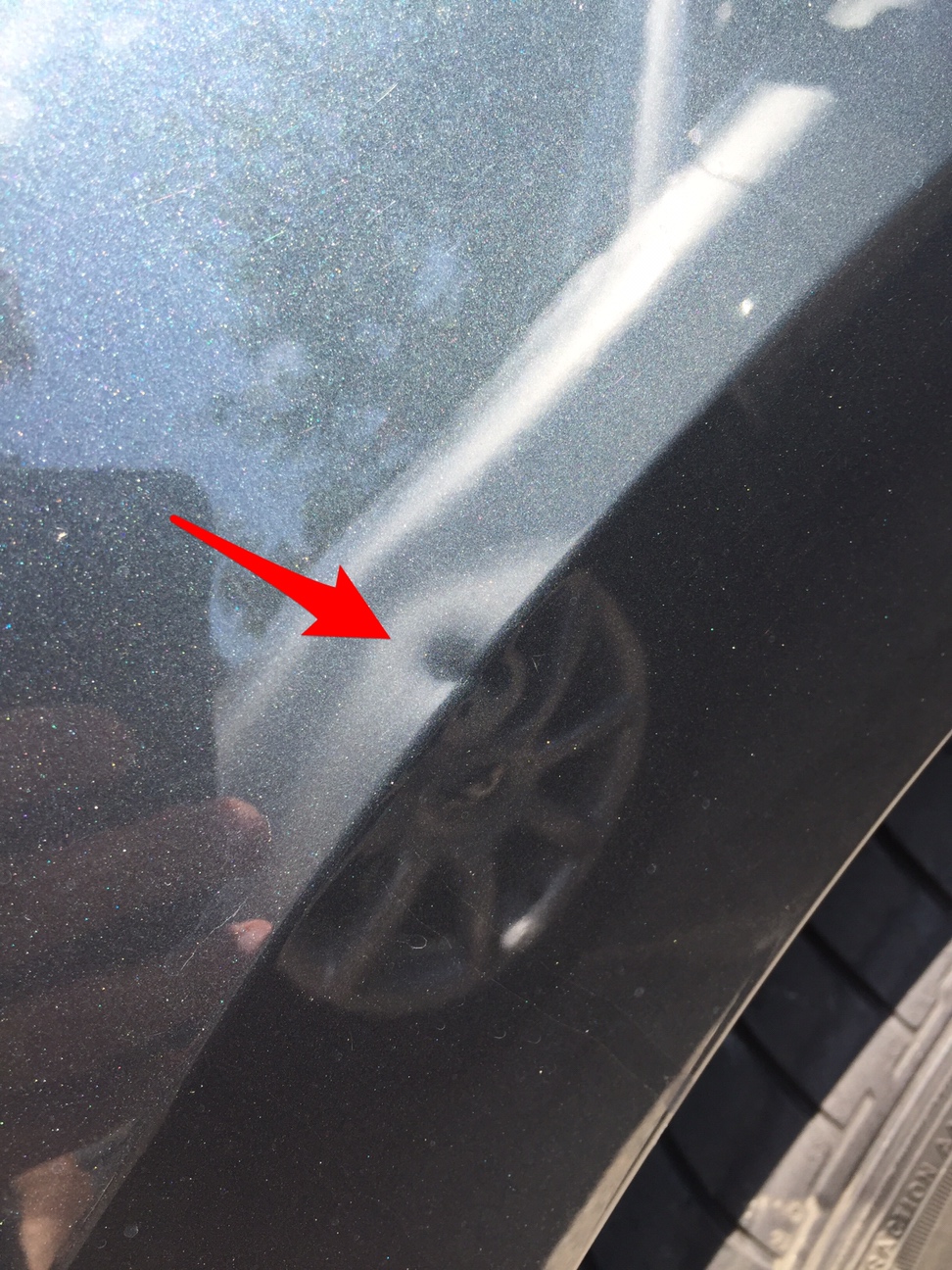 Small dent on a wheel arch - Skoda Fabia Mk3 (2014-2021) - BRISKODA