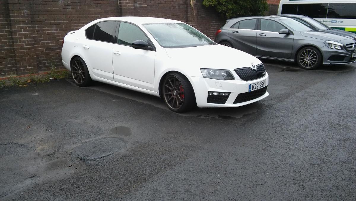 Skoda Octavia Vrs Mk3 TSI DSG in White - Cars For Sale - BRISKODA