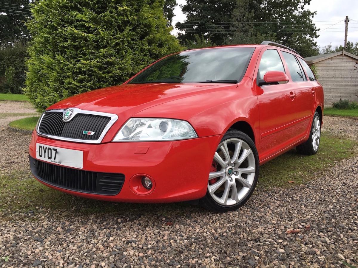 ** SOLD ** 2007 Corrida Red Octavia TFSI VRS Estate - Cars For Sale ...