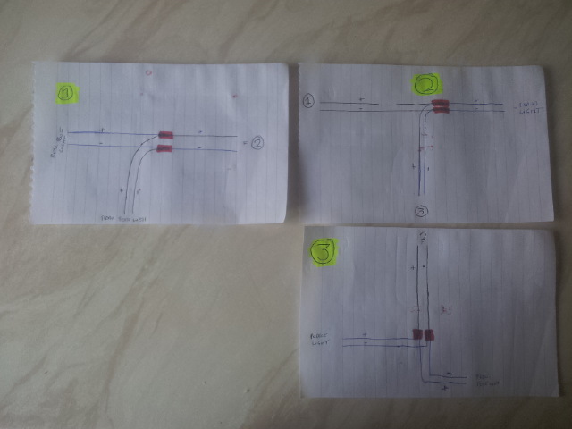 Installing LED lights - Puddle, front and rear foot well and rear roof ...