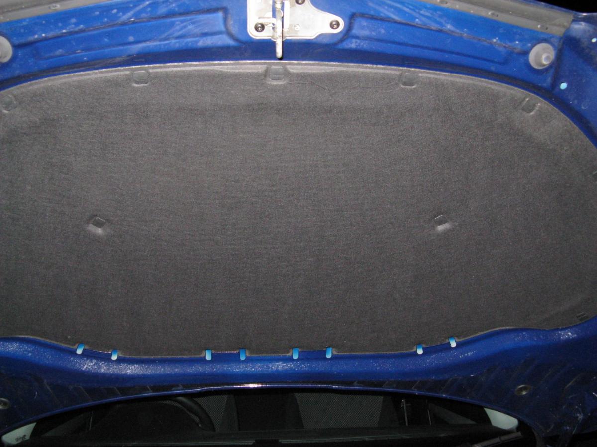 Engine Bay (Under Bonnet ) Insulation. - Skoda Octavia Mk3 (2013 - 2020 ...