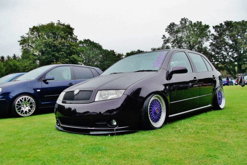Bagged purple vrs - Fabia Projects - BRISKODA
