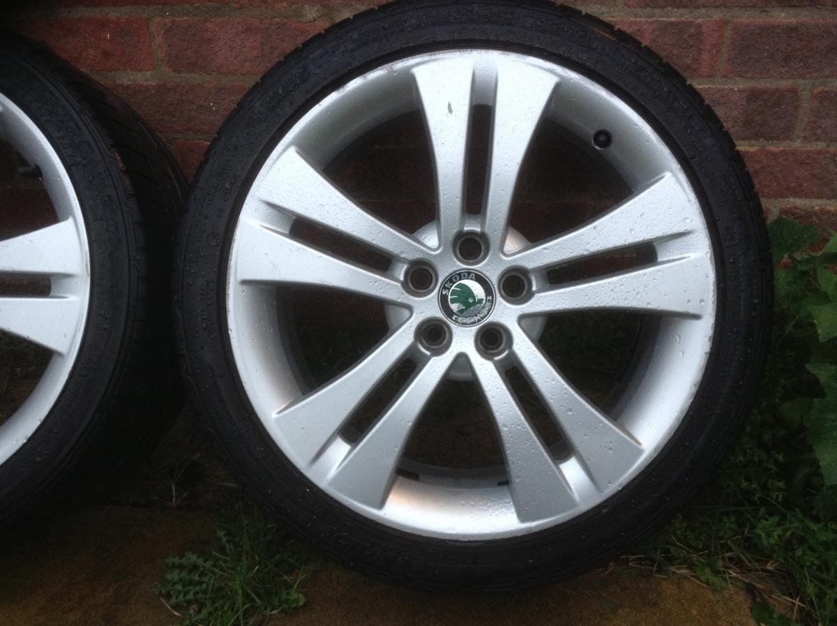 Skoda Trinity 17" Alloy Wheels & Tyres - Parts For Sale - BRISKODA