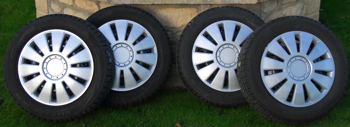 Genuine Skoda Steel Wheels and Bridgestone Winter Tyres - Parts For ...