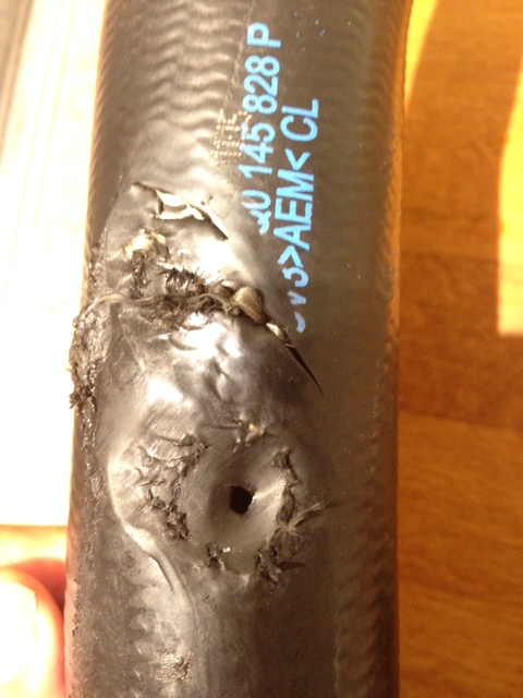 Roomster TDi intercooler hose - Skoda Roomster (2006-2015) - BRISKODA