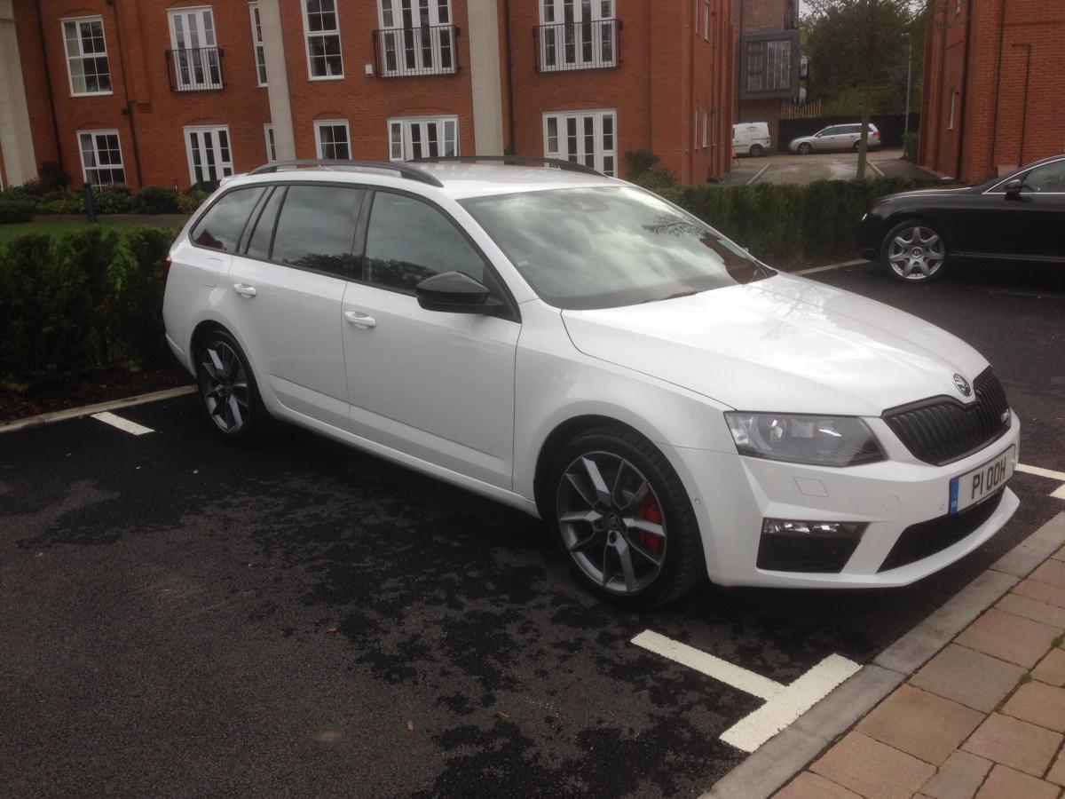 Any pics of White VRS Estate? - Skoda Octavia Mk3 (2013 - 2020) - BRISKODA