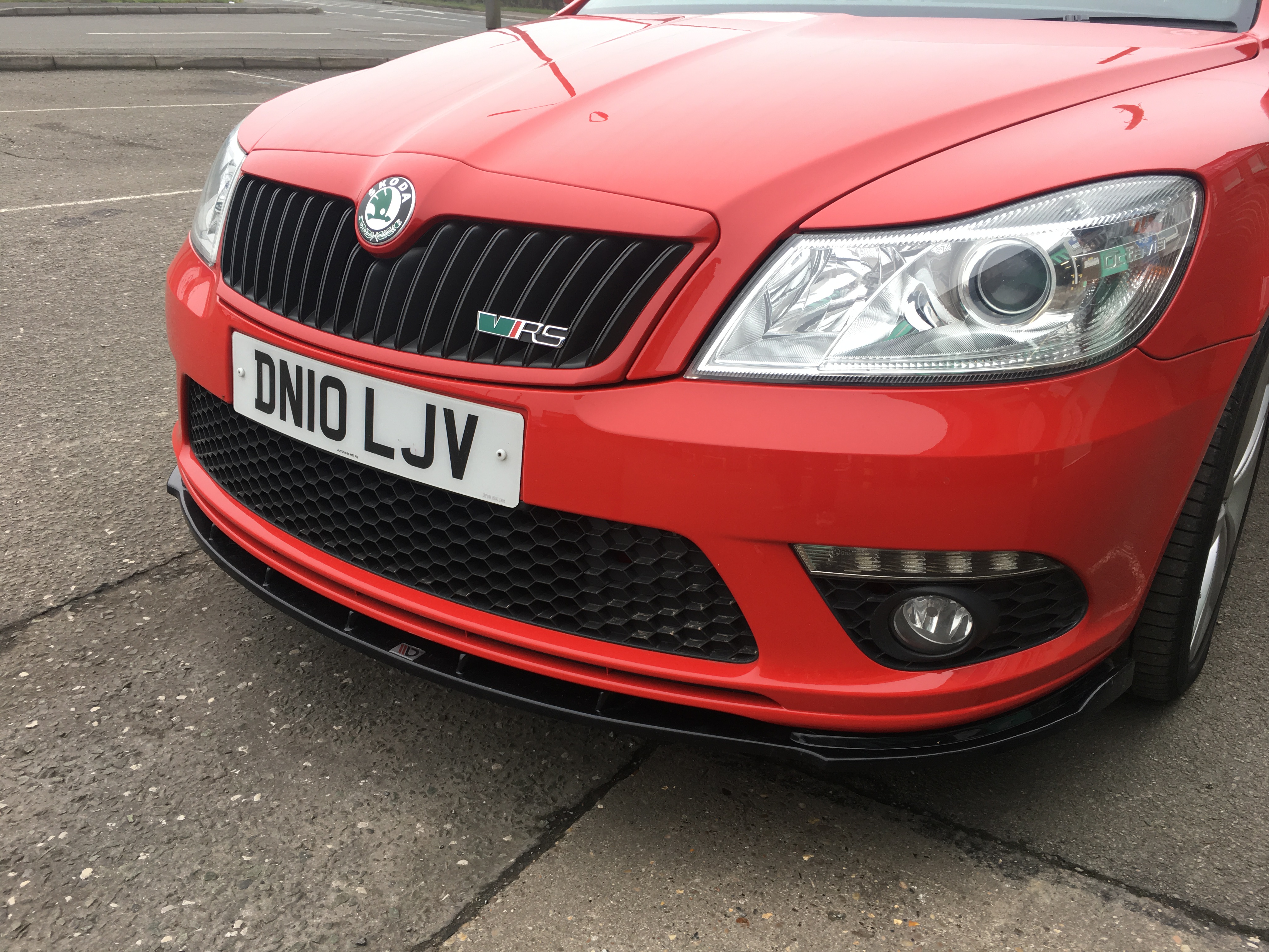 Red facelift Vrs - Octavia Projects - BRISKODA