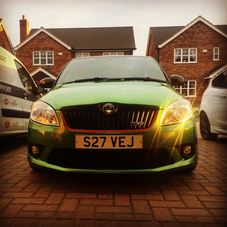 Front Grille Modification - Fabia Projects - BRISKODA