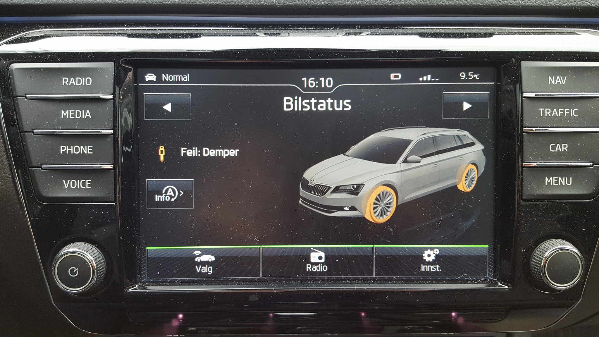 DCC Fault - Skoda Superb Mk3 (2015 - 2023) - BRISKODA