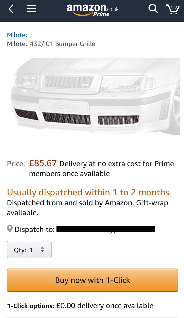 Front Bumper Insert - Skoda Octavia Mk1 (1996-2004) - BRISKODA
