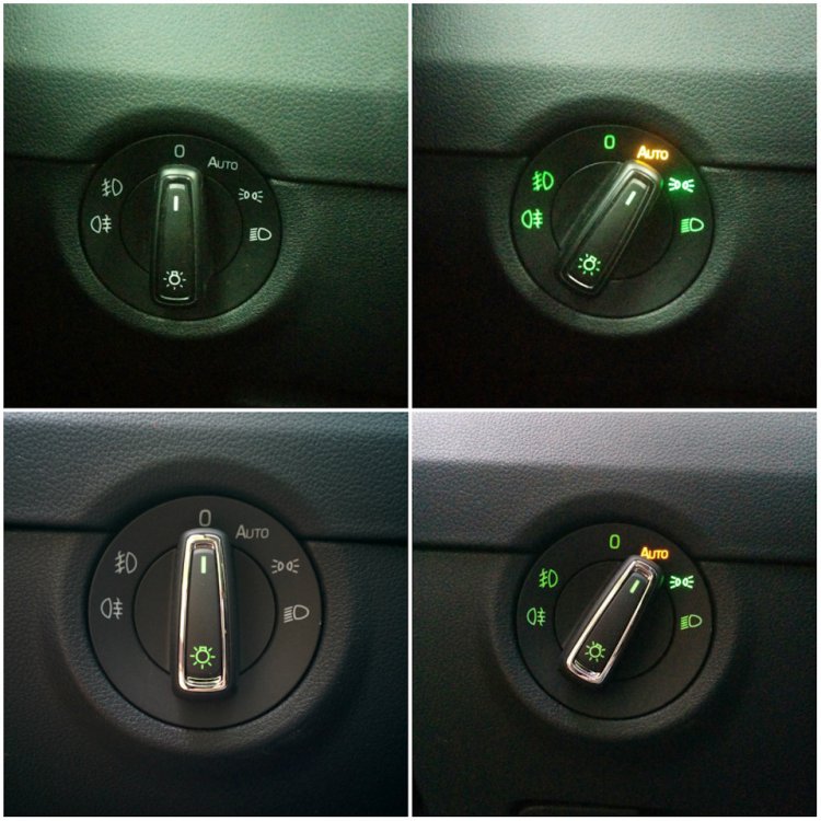 Chrome switches retrofit - Skoda Octavia Mk3 (2013 - 2020) - BRISKODA