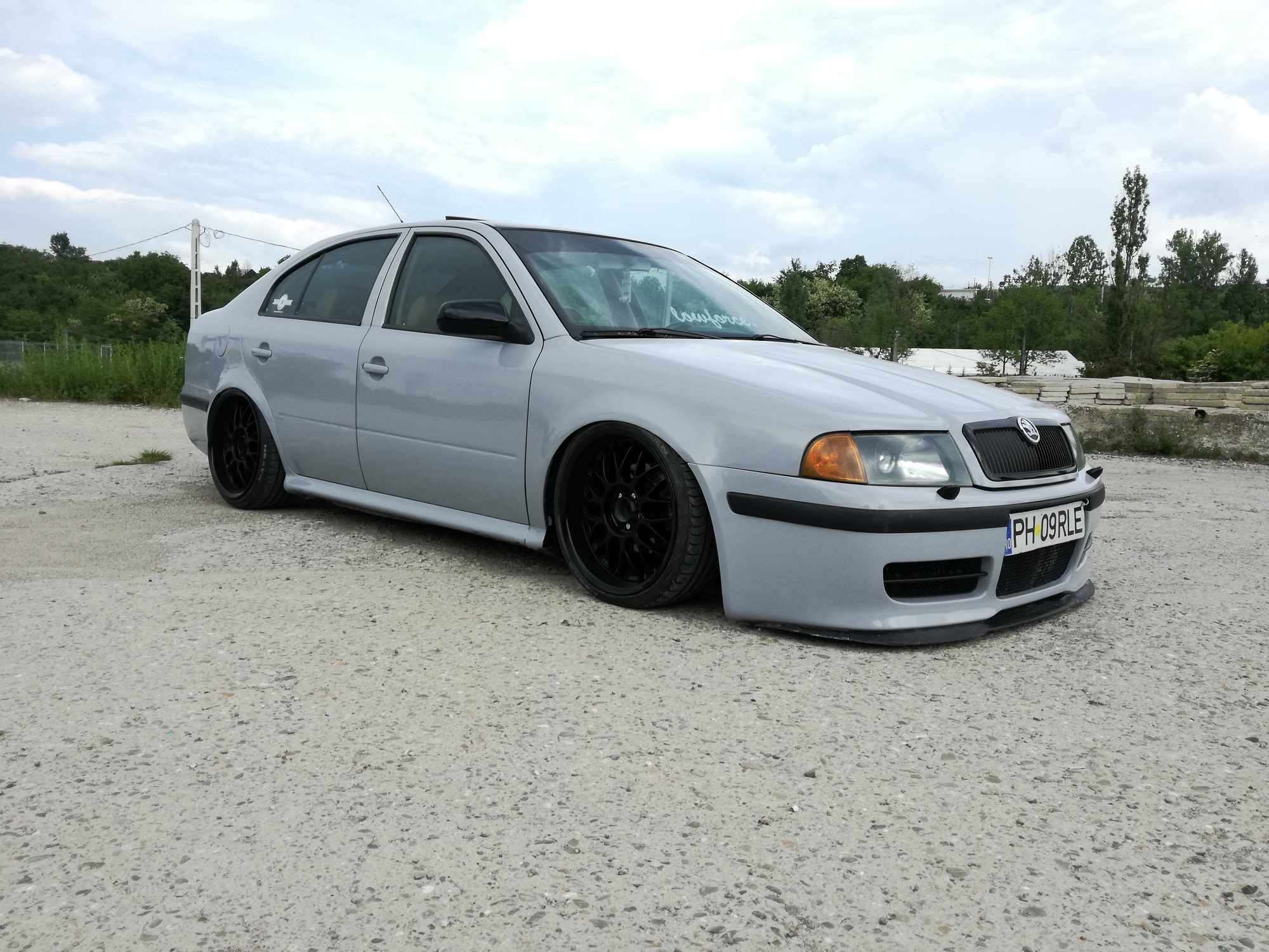 Costi's lowered Octavia - Octavia Projects - BRISKODA