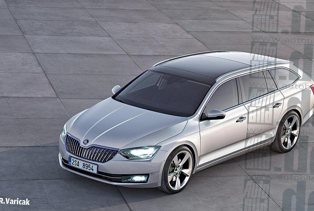 Random Render from Internet - Kinda Like it - Skoda Superb Mk3 (2015 ...