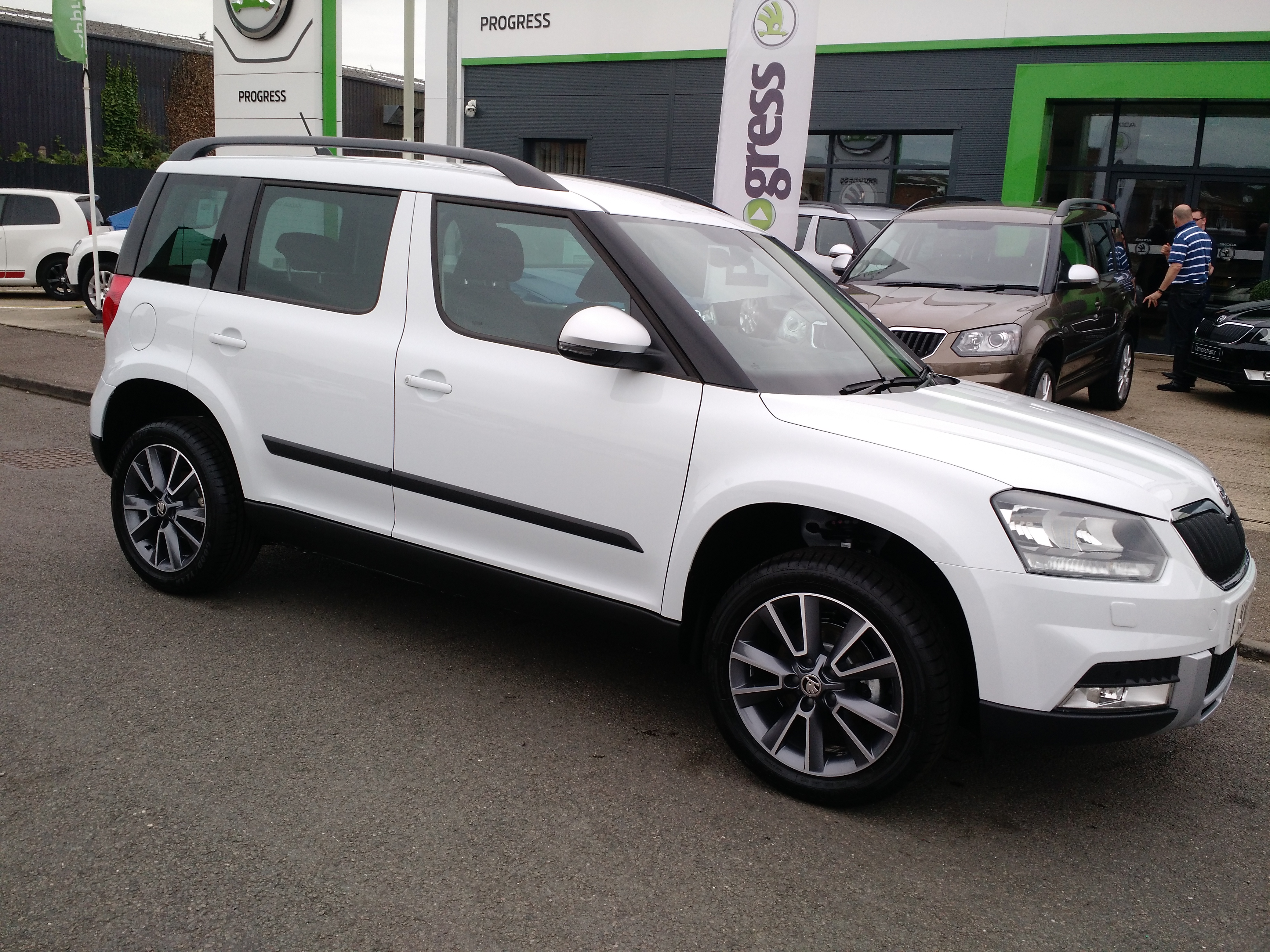 First and Last - Skoda Yeti - BRISKODA