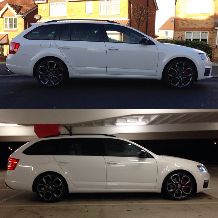 Skoda approved lowering springs for a MK3 VRS? - Skoda Octavia Mk3 ...