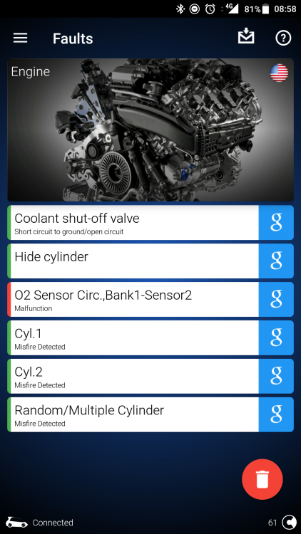 Fault codes - Skoda Octavia Mk3 (2013 - 2020) - BRISKODA