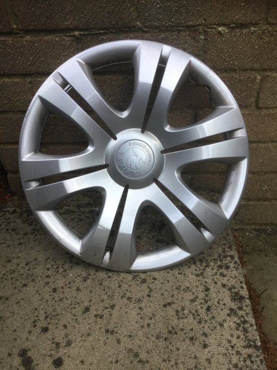 15” Steel winter rims and tyres with Skoda wheel trims - Wheels & Tyres ...