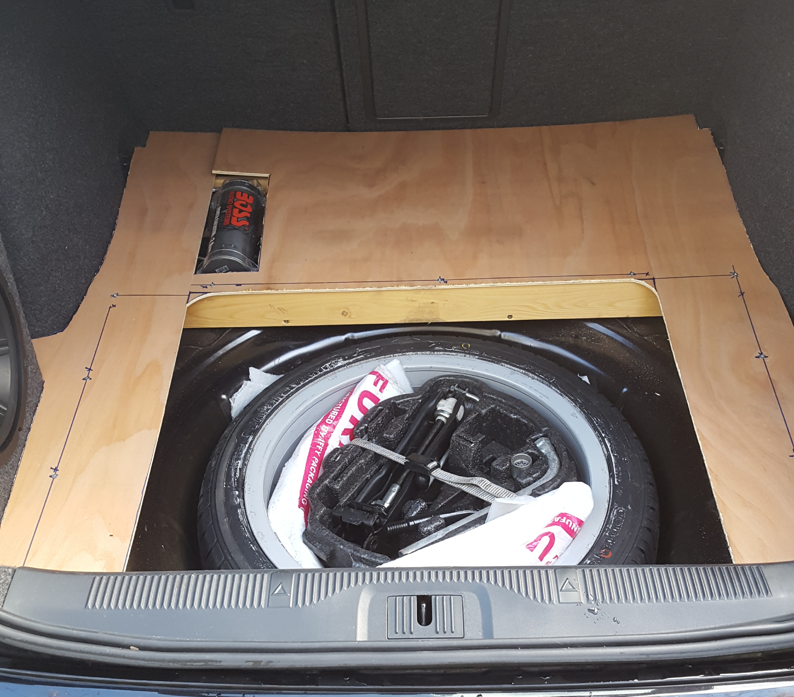 Stealth sub and boot floor - Skoda Octavia Mk2 (2004 - 2013) - BRISKODA