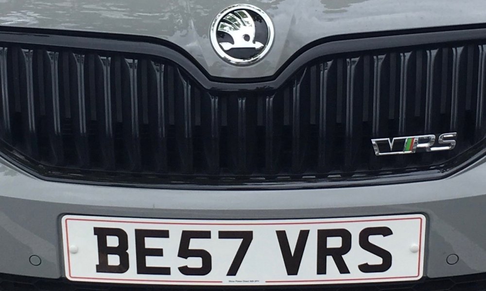 In your opinion what are the best looking registration plates - Skoda ...